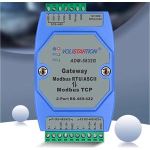 Jual ADM-5832G Industrial grade 2-port 485 Modbus gateway Modbus RTU to ...