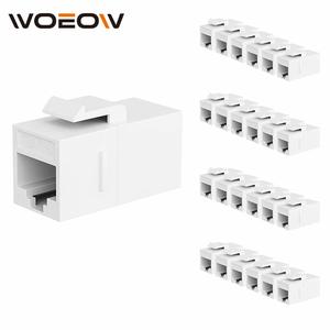 Jual WoeoW 12PCS RJ45 CAT6 Keystone Coupler Female to Female Insert ...