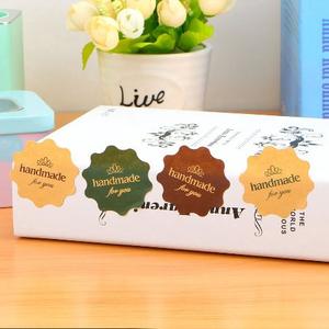 Jual SALE MURAH Sticker Label 24PCS HANDMADE FOR VINTAGE MIX KUE cake ...