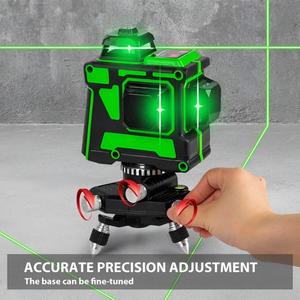 Jual Laser Level Laser Siku Bangunan 12 Garis 3D Hilda Self Leveling 3D ...