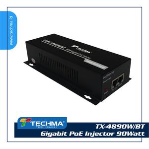 Jual Techma Gigabit PoE Injector 60/90 Watt - TCM-4860W/BT - Kota ...