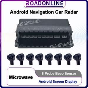 Jual Android Navigation Reversing Radar Sensor Kit Visual Reversing ...