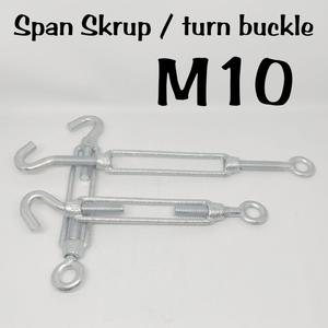 Jual RUNE Span skrup m10 / turnbuckle / trek stang m10 / tarikan kawat ...