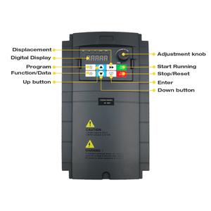Jual VFD AC 380V 15KW Variable Frequency Drive 3 Phase Speed Controller ...