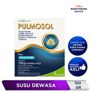 Jual PULMOSOL CREAMY VANILA 150 GR / SUSU DEWASA / KIMIA FARMA - Kota ...