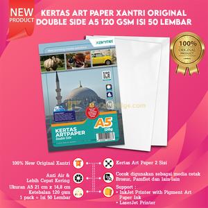 Jual Kertas Art Paper A5 120gsm 120 gsm Print Photo Art Paper A5 - Kota ...