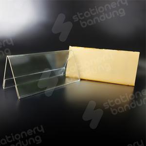 Jual Acrylic akrilik price tag label nama tent card label harga lebel ...