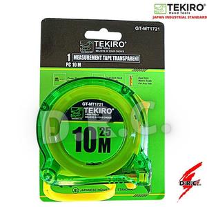 Jual Tekiro Meteran Roll 10M Transparan Tekiro Alat Ukur 10 m GT MT1721 ...