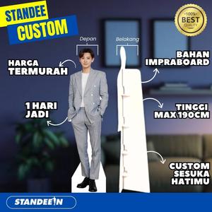 Jual Standee Custom Real Size Human Standee Figure Standee KPOP ...