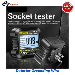 Jual Stop kontak Alat Detektor Ground Grounding Pengukur Arus Rcd Check ...