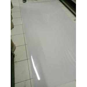 Jual HPL PUTIH KILAP HPL WHITE GLOSSY HPL WHITE TEXTURE HPL WHITE DOFF ...