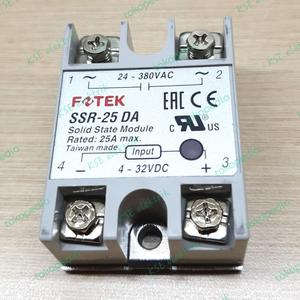 Jual Terbatas solid state relay/SSR-25 DA(25a)-FOTEK /input 4-32vdc output 24-380vac - Jakarta ...