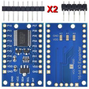 Jual Violet Valley TZT PCF8575 Module Expansion IO port Expander board ...