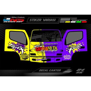 Jual [Garansi] Stiker Truk Stiker Canter Stiker Decal Canter Stiker ...