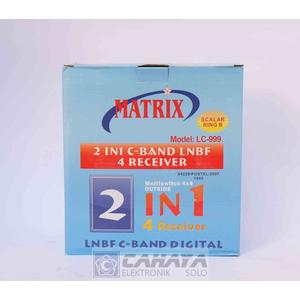 Jual Lnb Matrix 2 In 1 2 Lnb 4 Receiver Multiswitch C Band - Jakarta ...