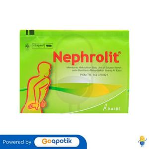 Jual NEPHROLIT STRIP ISI 4 KAPSUL - Jakarta Utara - Apotek Rapha Farma ...