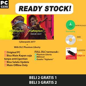 Jual Cyberpunk 2077 PC Original + FULL DLC - Dvd 57gb - Kota Semarang - Toko_SujiAja | Tokopedia