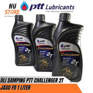 Jual OLI SAMPING PTT CHALLENGER 2T JASO FD 1 LITER | OLI MOTOR PTT ...