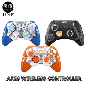 Jual IINE ARES Wireless Pro Game Controller With Headset Jack RGB Light ...