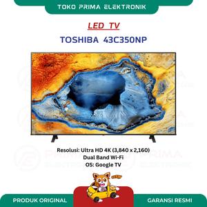 Jual TOSHIBA TV LED 43C350NP 43 Inch 4K Google TV - Kota Pekanbaru ...