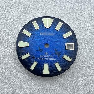 Jual Seiko Mod High Quality Dial Manta Ray Lume Hijau NH35/36 28.5mm ...