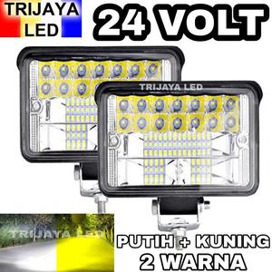 Jual Lampu Tembak Sorot 24 Volt LED CWL 30 Mata CREE Truk Bus Canter Tronton Traktor 4 Inch 3 ...