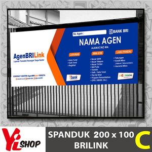 Jual Spanduk / Banner Agen Brilink Bank BRI TERBARU 2020 - Jakarta ...