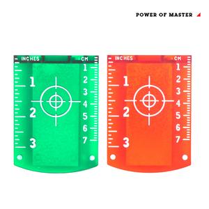 Jual HILDA Laser Level Target Board Merah/Hijau Garis Balok Jarak ...