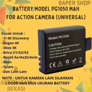 Jual Baterai Kogan 1050 Mah Bcare Bpro 5 Sjcam Battery Yi 4K Discovery - Jakarta Pusat - TOKO ...