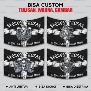 Jual BENDERA KELAS LADIES LEADIS GIRL BASIS SUPORTER JUMBO FULL PRINT ...