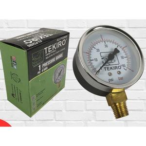 Jual Tekiro Manometer 4 Bar Tekiro Pressure Gauge 4 Bar Tekiro ...