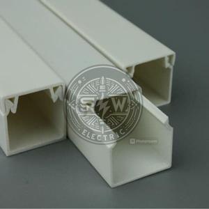 Jual PVC Cable Duct ( Tanpa Slot / Lubang ) PSD - 2525 / 25x25mm Abu ...