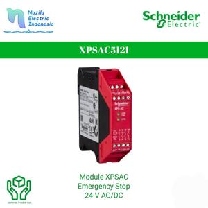 Jual Schneider Xpsac5121 Module Xpsac 5121 Emergency Stop 24 V Ac/Dc ...