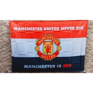 Jual bendera manchester United never die - Jakarta Utara - multilancar ...