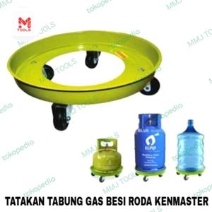 Jual Roda Tabung Gas Besi Kenmaster - Tatakan Tabung Gas/ Aqua Besi ...