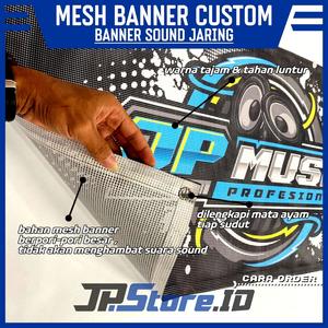 Jual JP.Store BANNER AUDIO SOUND SYSTEM BANER JARING High Quality ...