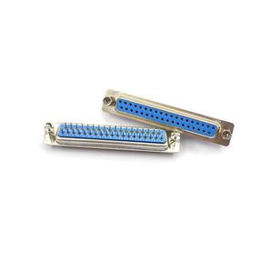 Jual 5pcs DP37 37 Pin Male/Female Blue Straight Pin DB37 D-sub PCB ...