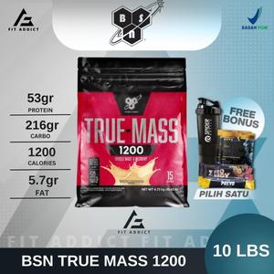 Jual BSN Truemass True Mass 1200 10 Lbs 10Lbs 10 Lb 10Lb Gainer Protein ...