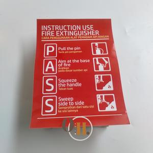 Jual Stiker Cara Penggunaan APAR - PASS - Stiker Instruction Use Fire ...
