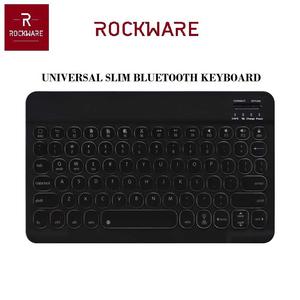 Jual ROCKWARE RW-0301D - Universal Slim Bluetooth Backlit 7 LED Keyboard - Jakarta Barat ...