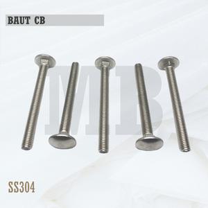 Jual Baut CB M8X50 / Baut Bemper 8X50 / Carriage Bolt M8 X 50 / Baut ...