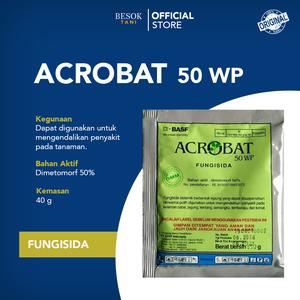 Jual ACROBAT 50 WP 40 Gr | Fungisida | Mengendalikan Penyakit Tanaman | Basf - Kab. Bandung ...