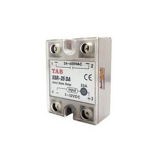 Jual JGA -322 SOLID STATE RELAY 1 PHASE SSR-25DA TAB - 1 PHASE DC-AC 25 ...