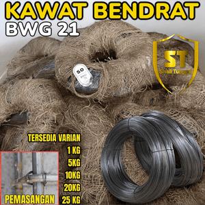 Promo KAWAT BENDRAT SO BWG # 21/ KAWAT BETON / KAWAT IKAT BESI - 20 KG ...