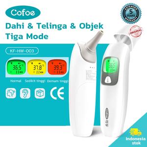 Jual Termometer Suhu Badan Telinga Baterai Thermometer Infra Red Suhu ...