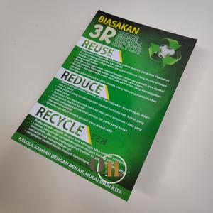 Jual Poster Pengolahan Sampah 3R - Poster Sampah 3R - Reuse - Reduce ...