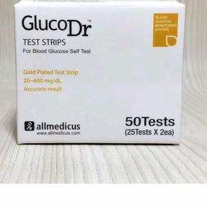 Jual Strip Gluco DR Gula Darah Glucose strip alat cek gula Gluco Dr ...