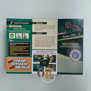 Jual Leaflet DBD - Leaflet Waspada Demam Berdarah Dengue - DB - Brosur ...