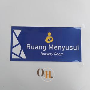 Jual Stiker Ruang Menyusui - Stiker Nursery Room - Stiker Nama Ruang ...