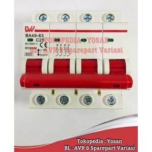 Jual JGA -370 CIRCUIT BREAKER MCB DC 4P 1000V 25A BA49-63 - Jakarta ...